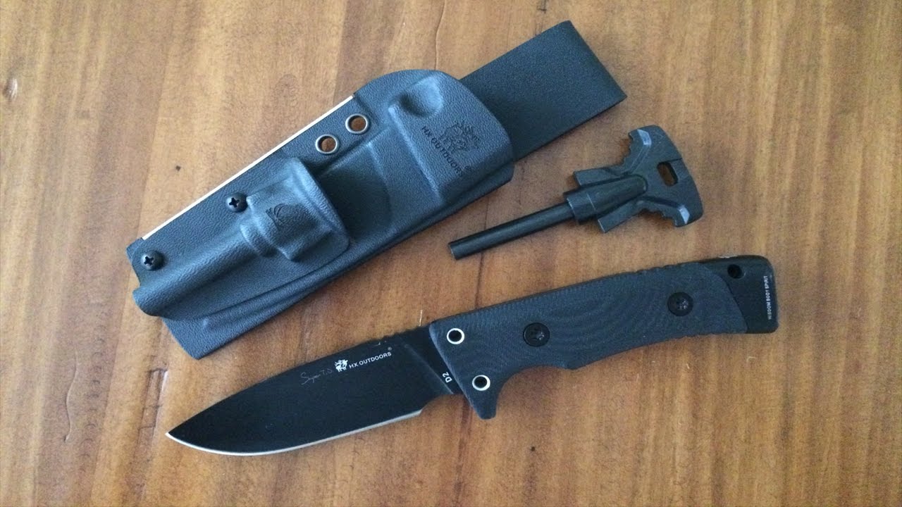 HX Outdoors Survival Messer (The Rock) - Erster Eindruck | Test ...
