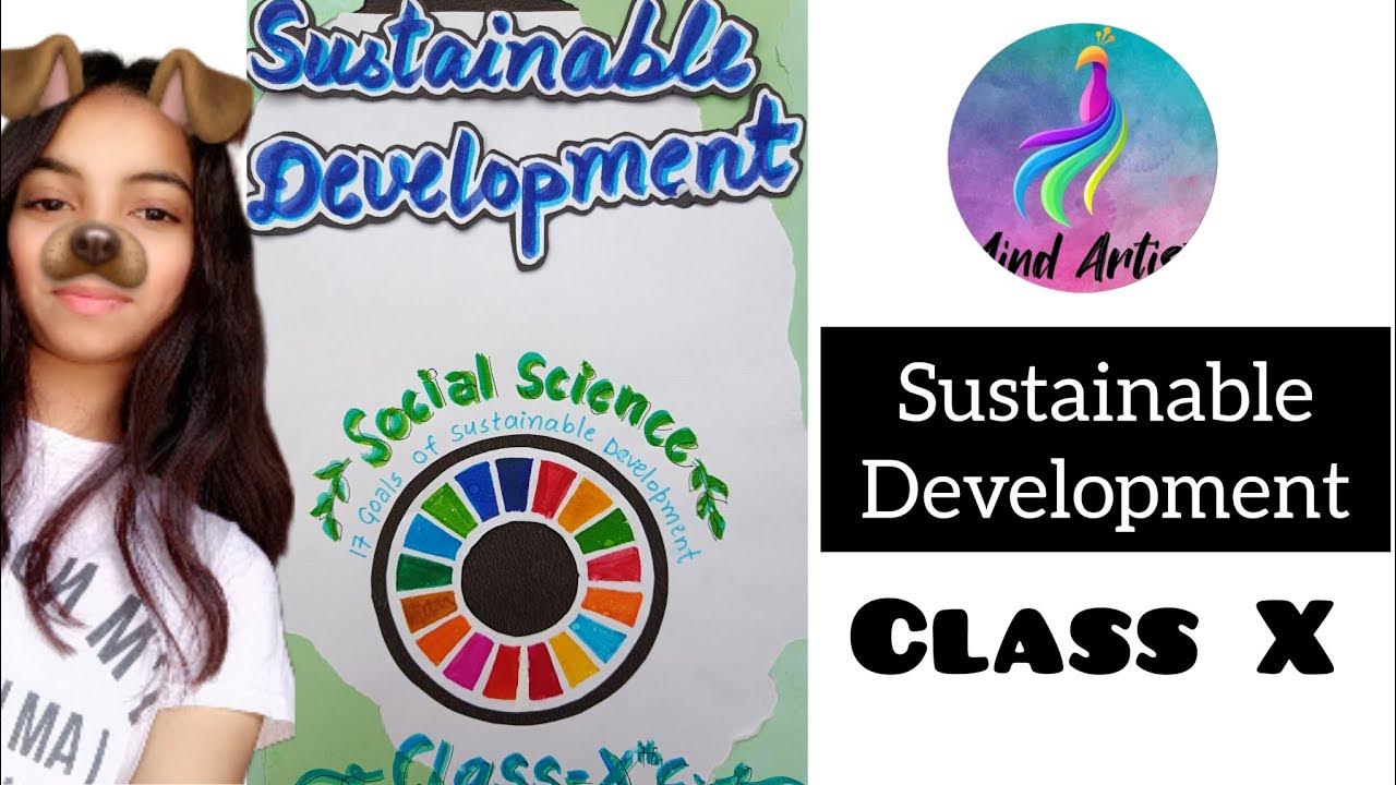 sustainable development project file for class 10.....#project ...