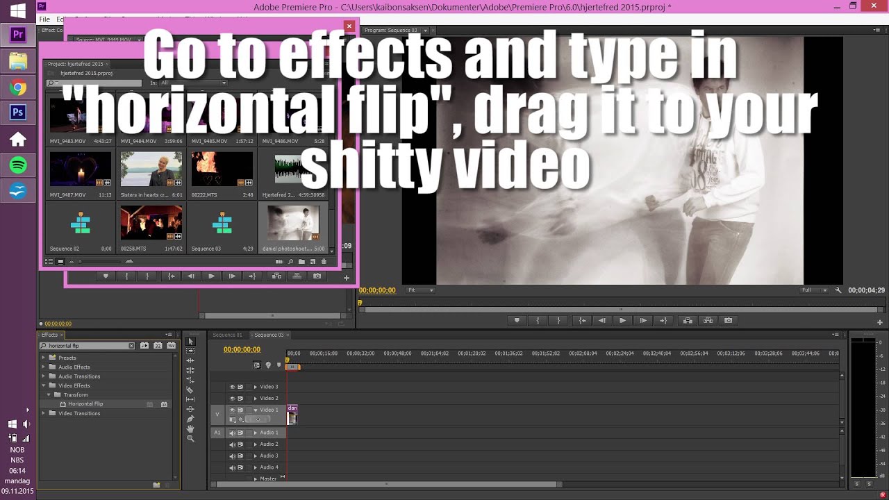 Quick How To Mirror Effect Adobe Premiere Pro YouTube quick-how-to-mirror-effect-adobe-premiere-pro-youtube