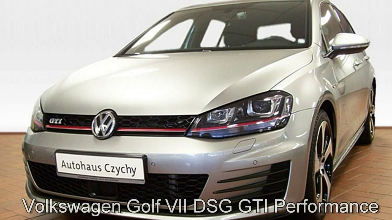 Volkswagen Golf VII DSG GTI Performance EW313455 Tungsten Silver 2014 ...