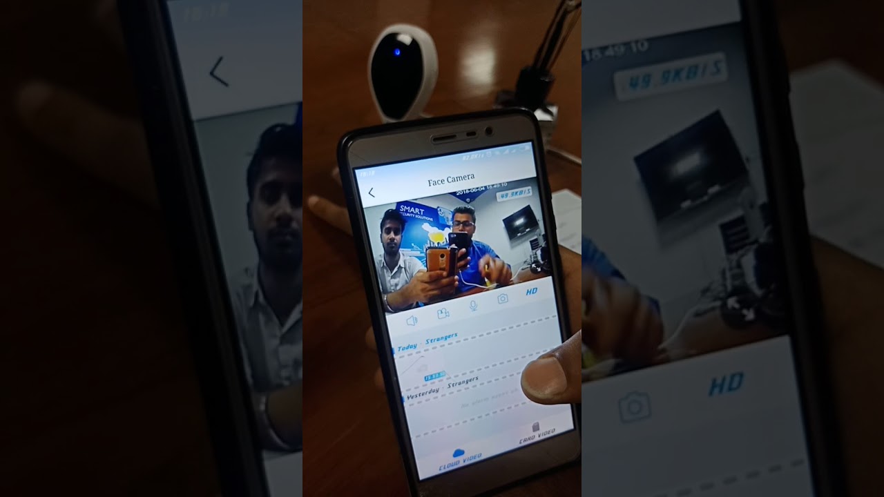 ADVIK FRC cube camera configuration on android mobile... - YouTube