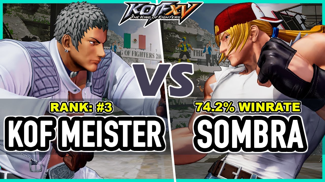 KOF XV 🔥 KOF Meister (O.Yashiro/Rock/Ash) vs Sombra (Terry/Joe/Geese ...