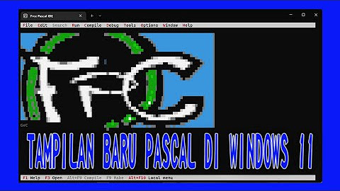 FREE PASCAL - YouTube