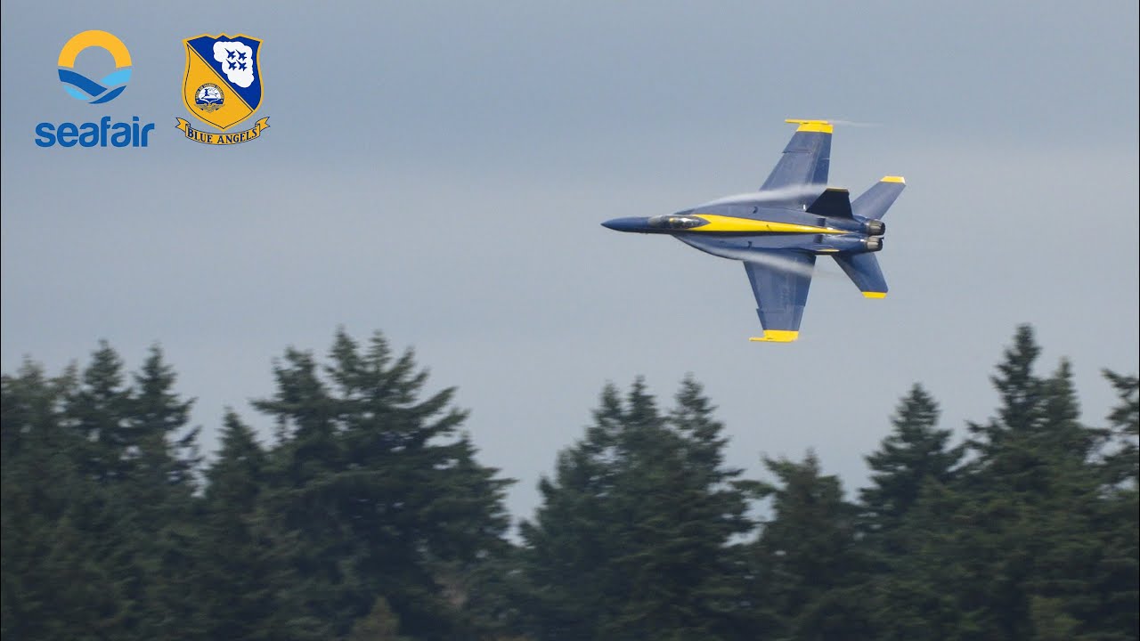 Blue Angels - Seattle Seafair 2025 in 4K HDR - YouTube
