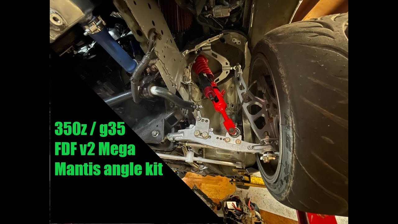 FDF 350z v2 mega mantis overview & side by side with v1 kit - YouTube