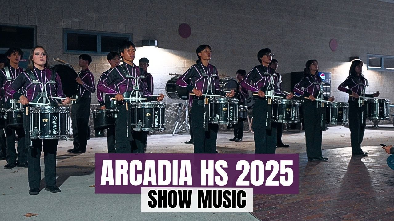 Arcadia HS Fall 2025 - Show Music - YouTube