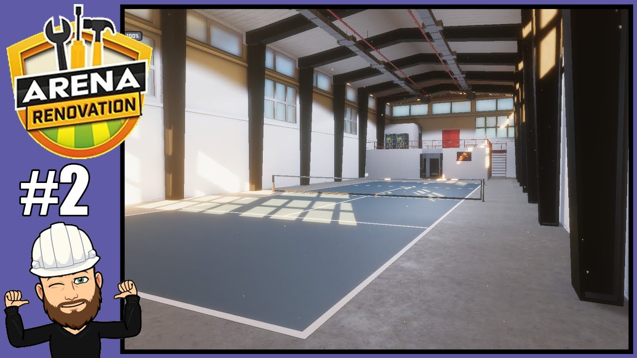 Tennis Facility - Arena Renovator - YouTube