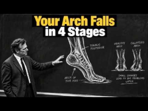 The 10-Second Heel Test That Catches YOUR Arch Collapsing Years Early