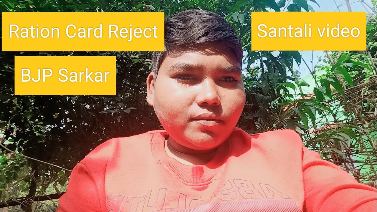 Ration card reject//BJP Sarkar Santali video - YouTube