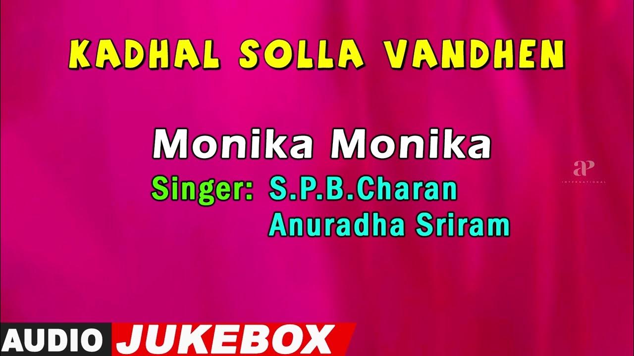 Kadhal Solla Vandhen Movie Songs | Monika Monika Song | Karthik | Isha Gopikkar | Vivek | Deva ...