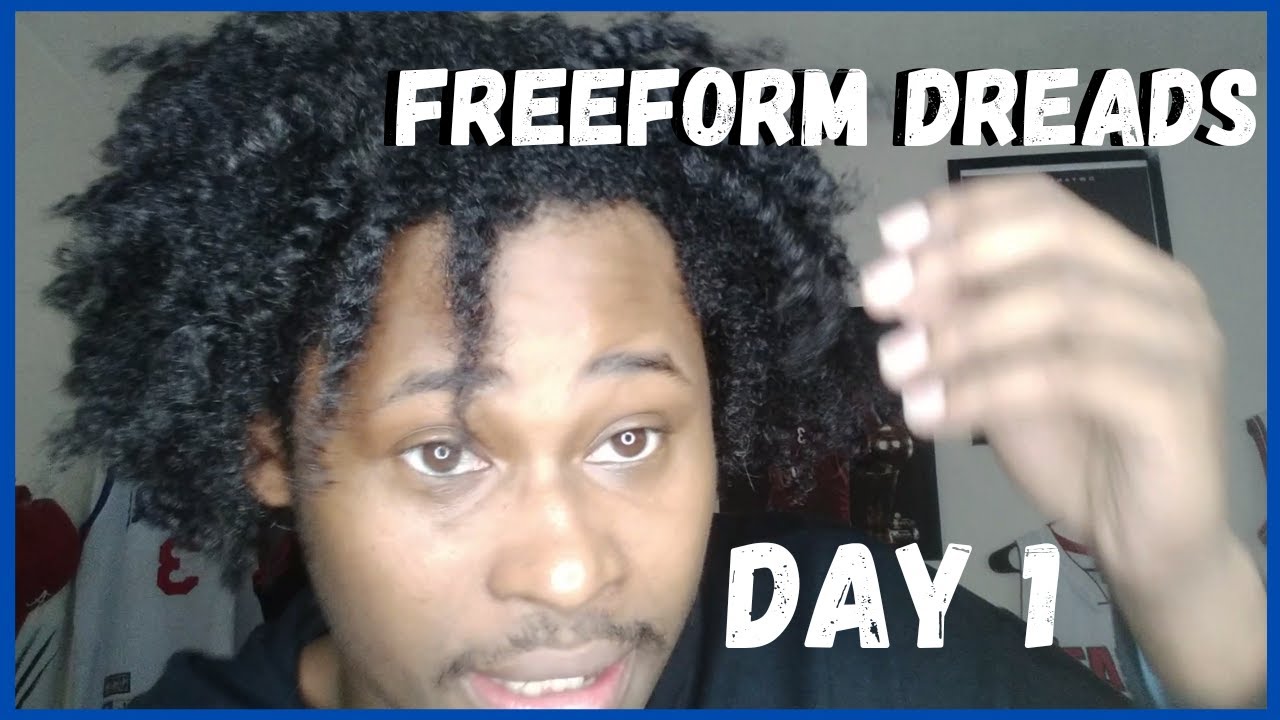 freeform dreads day one - YouTube