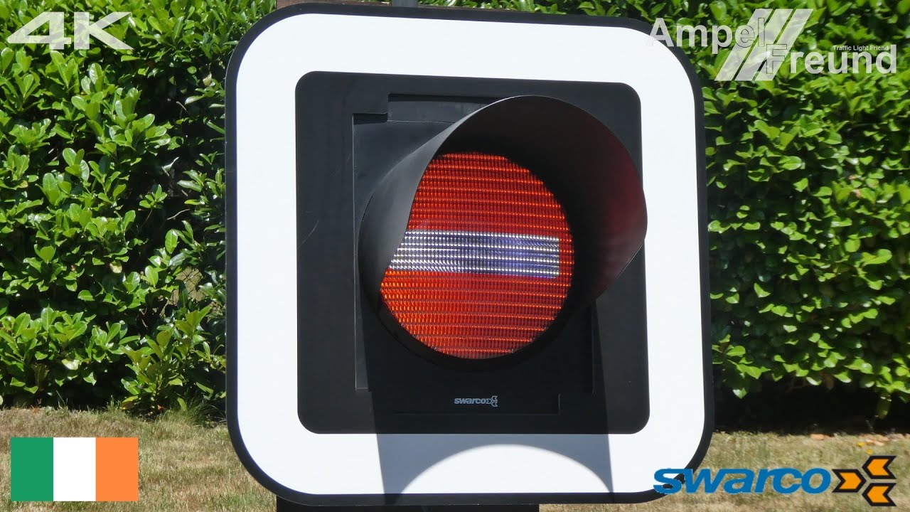 [4K] SWARCO Futura with LED Regulatory Sign "No Entry" Ø300 - YouTube