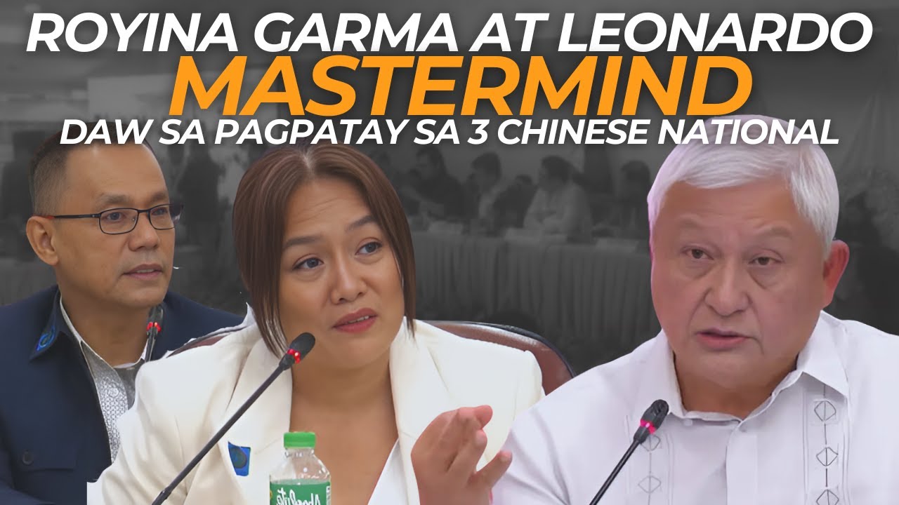 COLONEL GARMA AT COMMISSIONER LEONARDO, ITINUTURONG MASTERMIND DAW SA ...