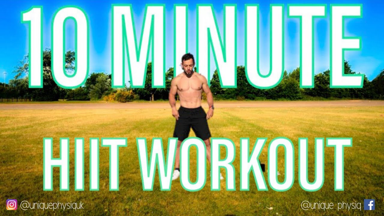 10 MINUTE HIIT WORKOUT - YouTube