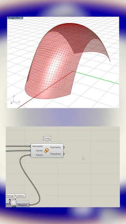 curve closest point + attractor • grasshopper rhinoceros tutorial - YouTube