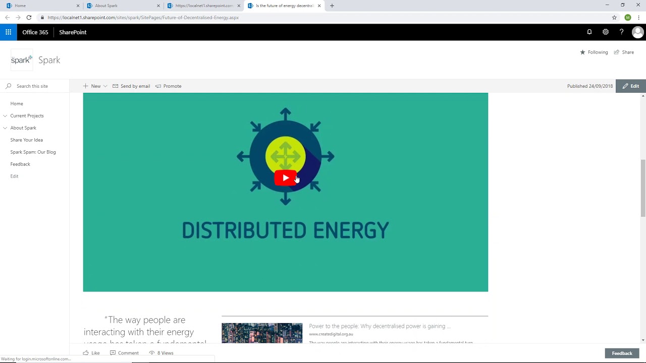 Spark Portal Recording - YouTube