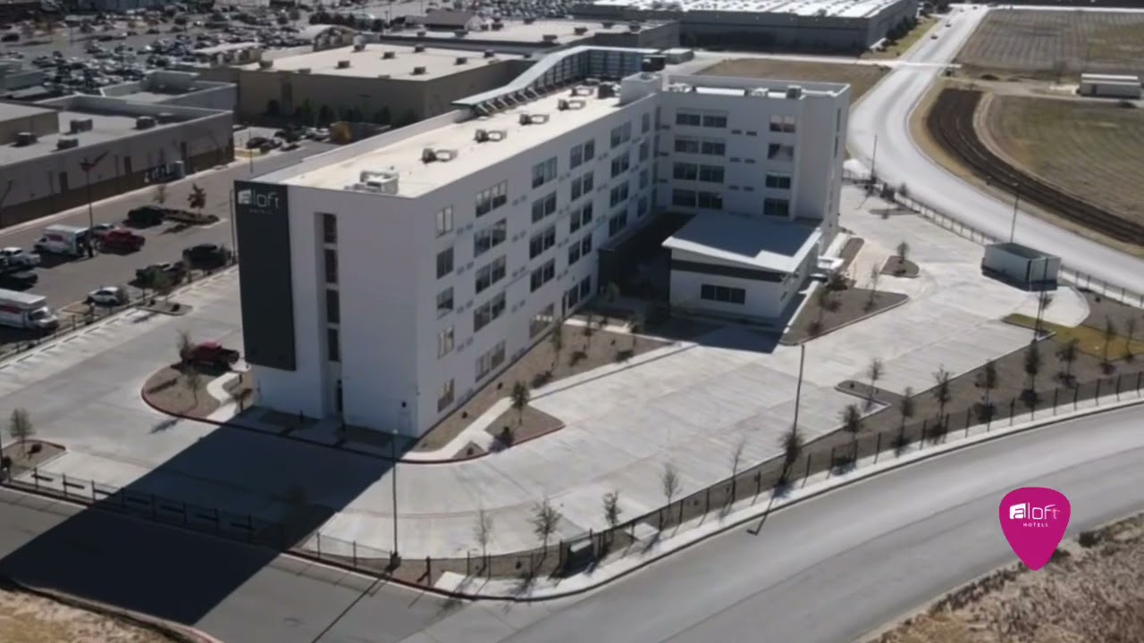 ALOFT HOTEL LUBBOCK TEXAS drone flying - YouTube