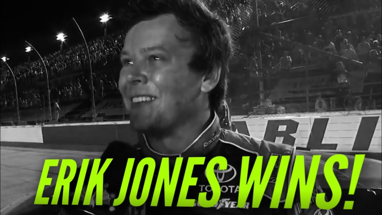 WHAT A NIGHT!! ERIK JONES WINS 2019 BOJANGLES’ SOUTHERN 500!! (2019 ...