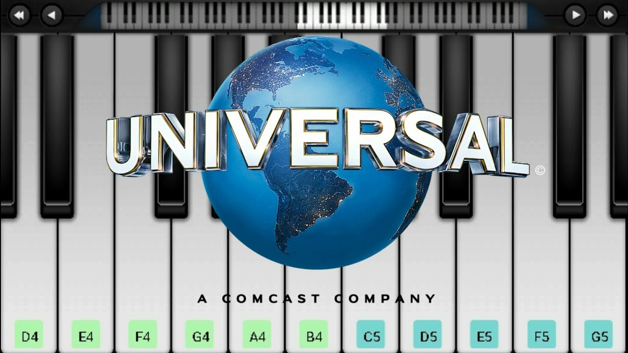 Universal Studios Intro Theme Piano | Piano Cover | Perfect Piano - YouTube