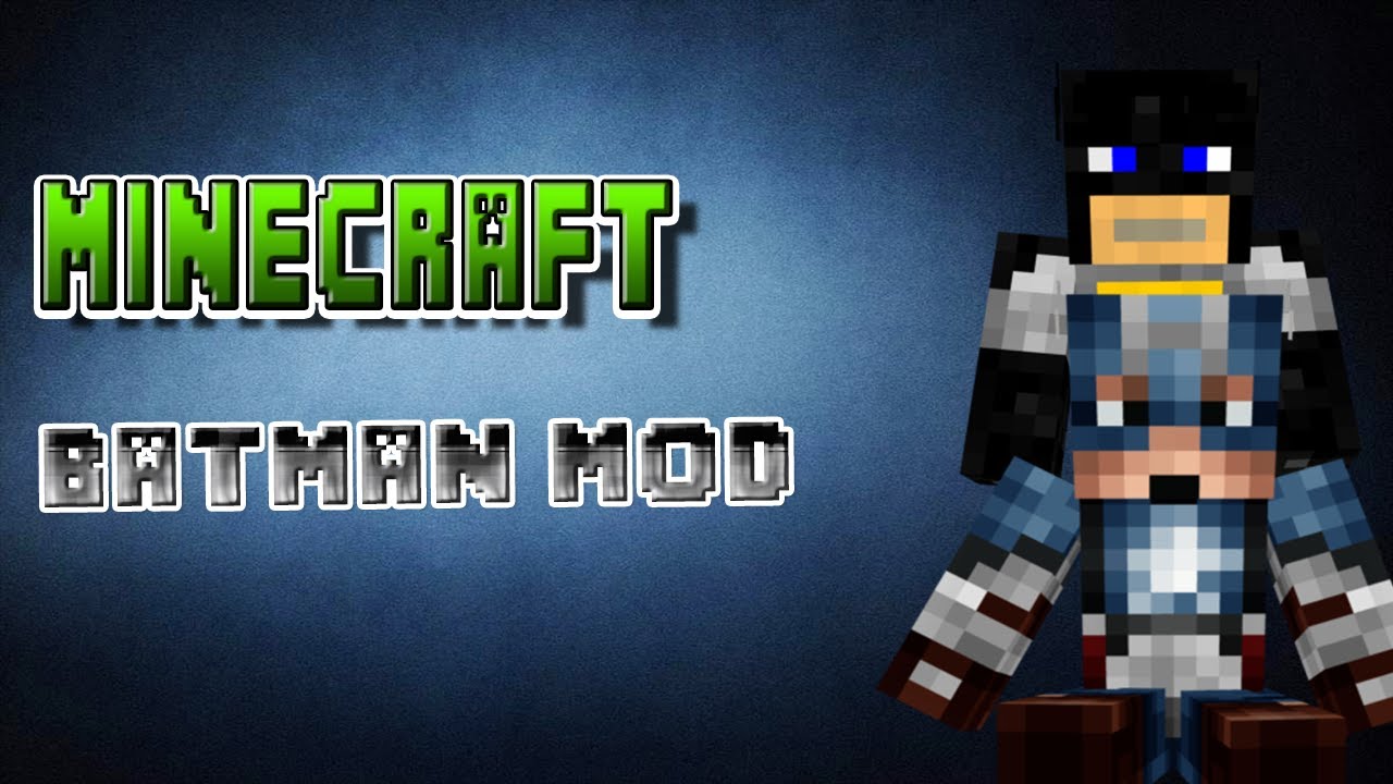 BATMAN MOD | MINECRAFT 1.7.9 - YouTube