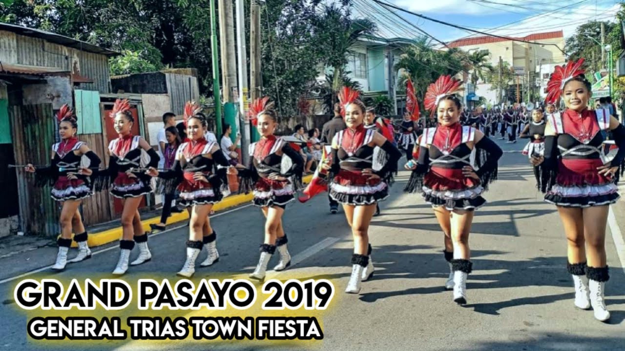 GENERAL TRIAS TOWN FIESTA 2019 - MARCHING BAND PARADE - YouTube