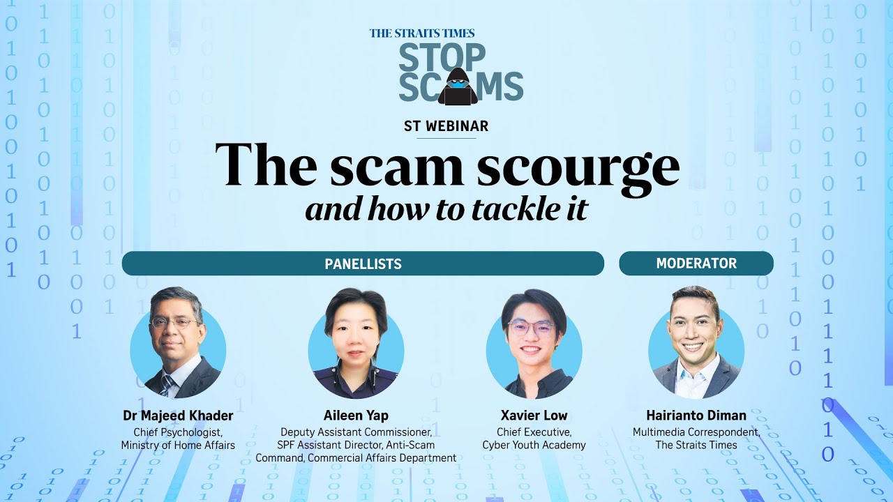 Stop Scams: The scam scourge and how to tackle it | The Straits Times ...