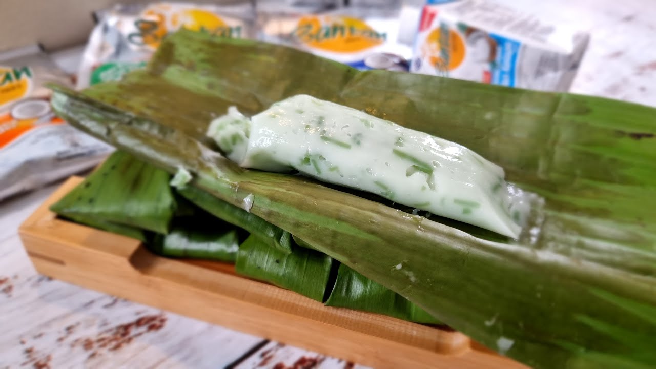 Lepat Cendol | Sedap Makan Sejuk | Lembut, Lemak Santan - YouTube