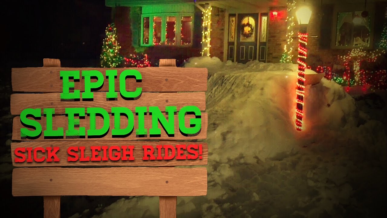 Epic Sledding - Sick Sleigh Rides - YouTube