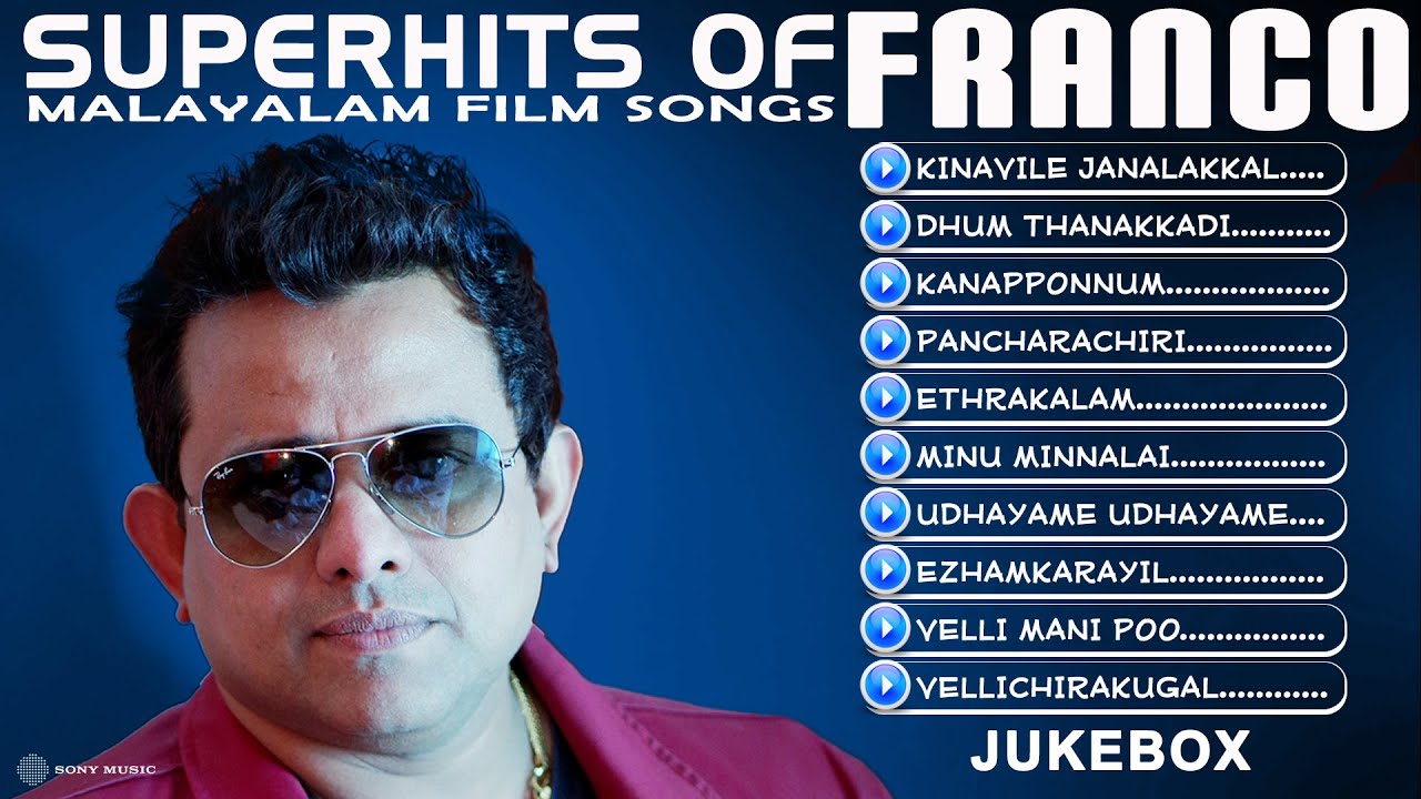 Superhits of Franco | Audio Jukebox | Malayalam Film Songs - YouTube