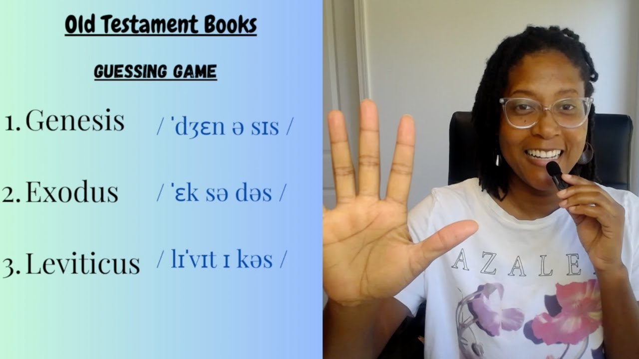 "How to Pronounce Old Testament Books of the Bible: Easy Guide for ...