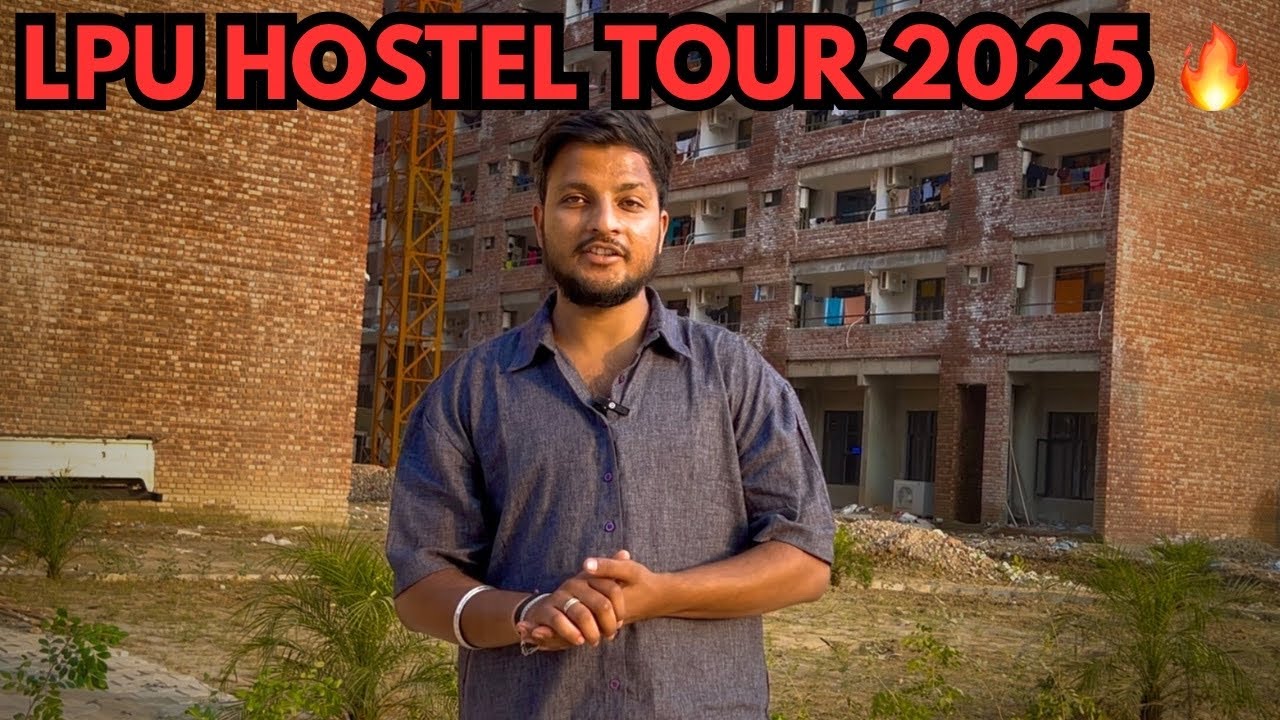 LPU Hostel Tour 2026 😍 | Dream Hostel of Every Student 🧑‍🎓 | LPU Studio ...
