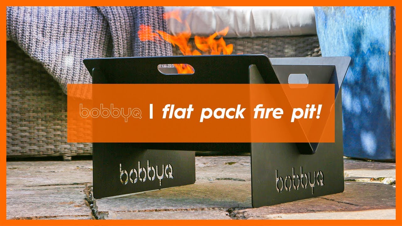 A Flat Pack Fire Pit? | Home & Garden Tricks with Rinkit! - YouTube