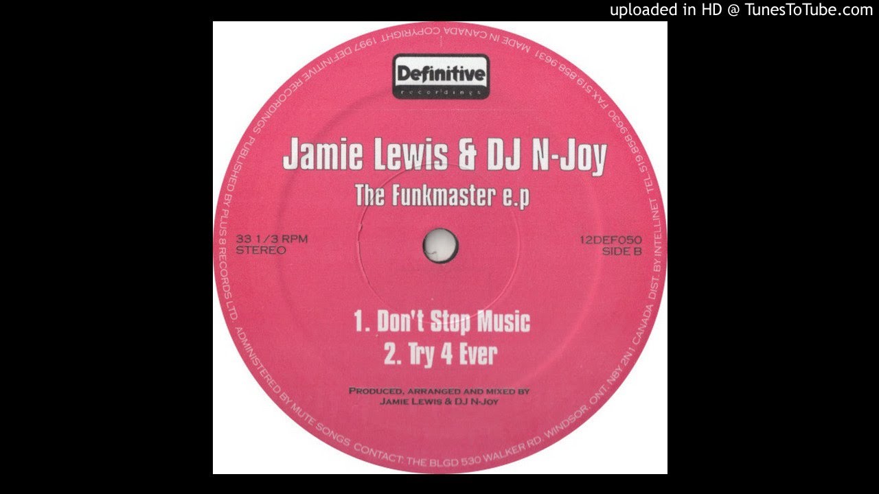 Jamie Lewis & DJ N-Joy - Don't Stop Music - YouTube