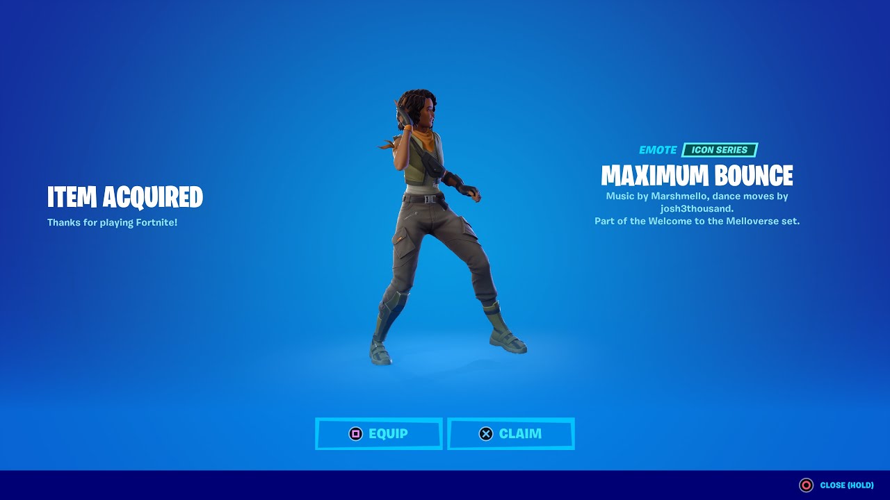 How To Get Maximum Bounce Emote For FREE! (Fortnite) - YouTube
