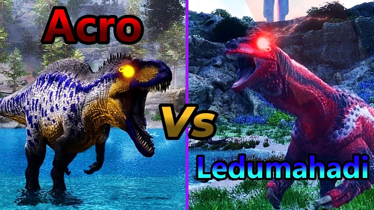 Ledumahadi Vs Spino\Meraxes\Clayrex | Ark survival ascended | Ark Mods ...