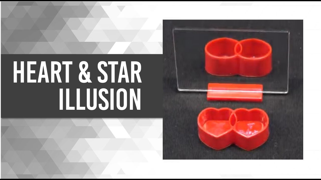 Heart & Star Illusion Magic Trick - YouTube