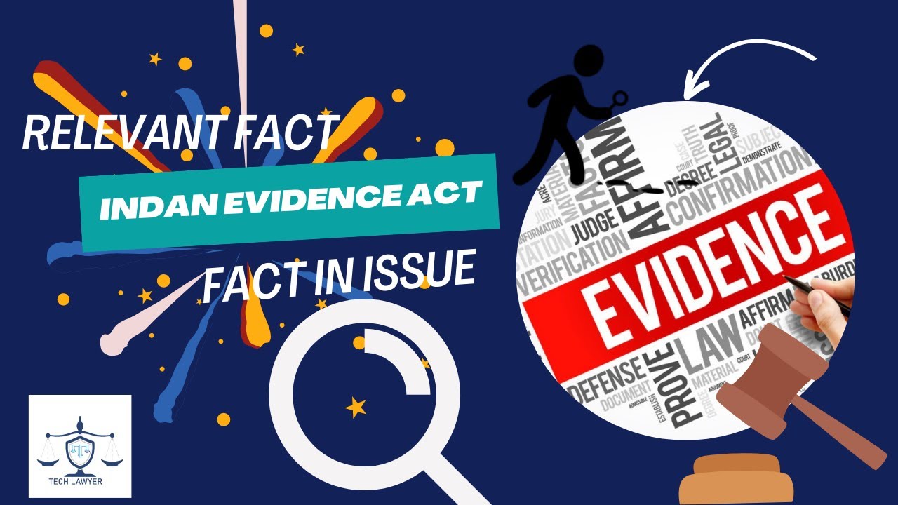 Fact in issue | Relevant Fact |Legal relevancy and Logical Relevancy ...