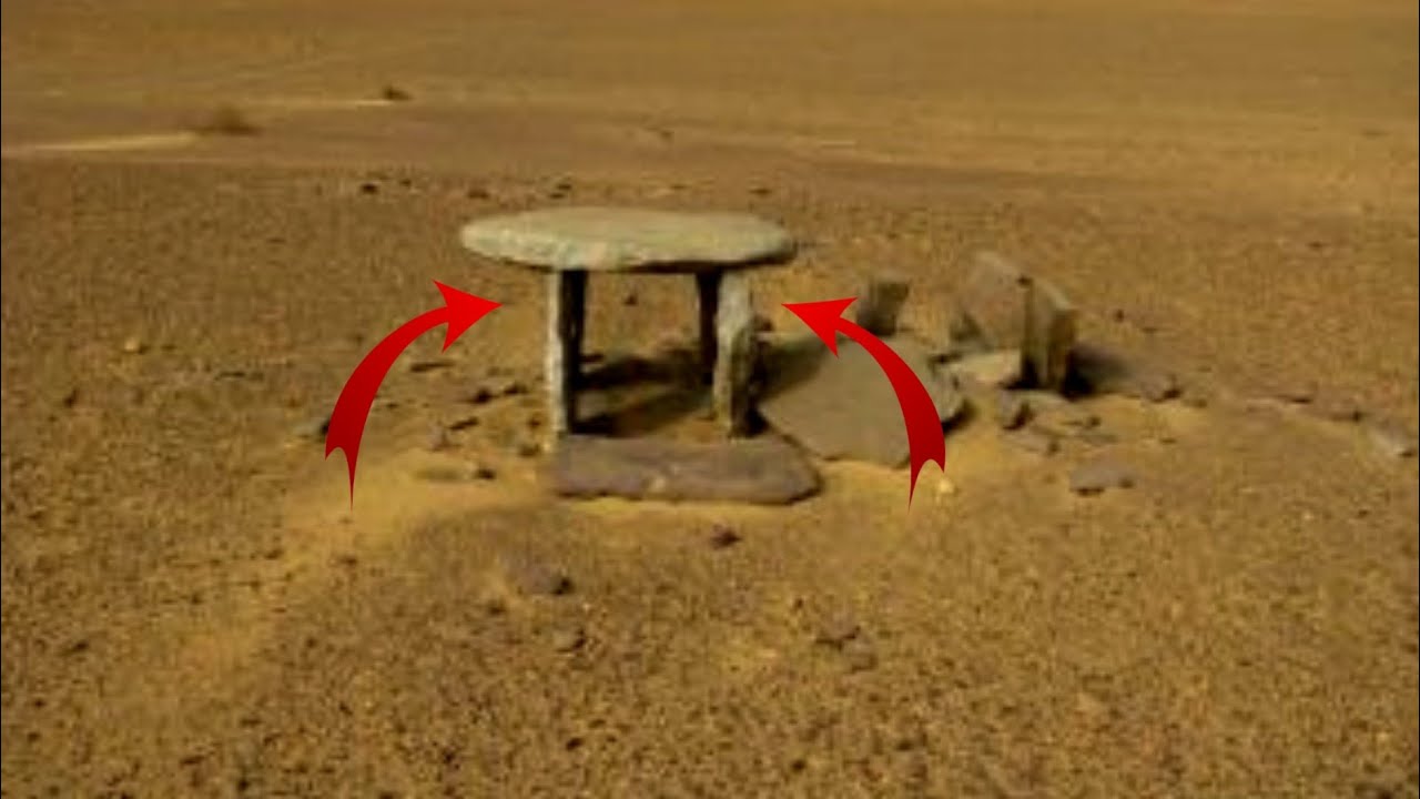 Mars Rover Found Martian's Stone Table on Mars Surface || Mars in 4k ...