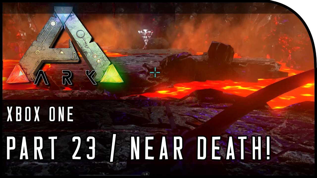 ARK: Survival Evolved XBOX ONE GAMEPLAY - "NEAR DEATH ADVENTURE!" (Part ...
