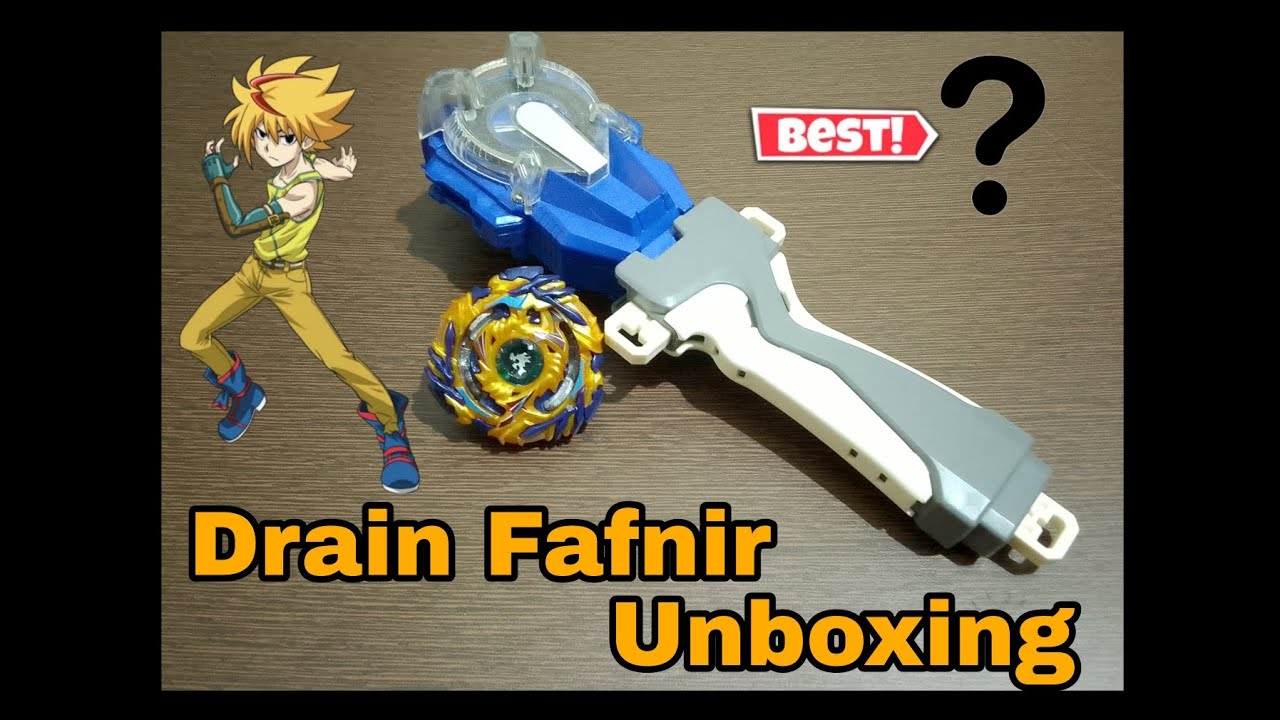 Drain Fafnir Unboxing 💙💛 || Strongest Beyblade ?? || Only ₹300 😱😱 - YouTube