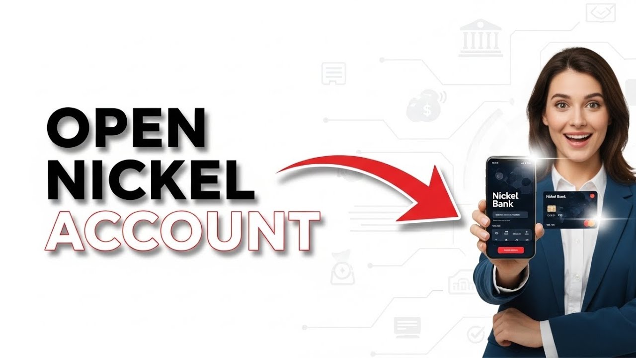 How To Open Nickel Bank Account - YouTube