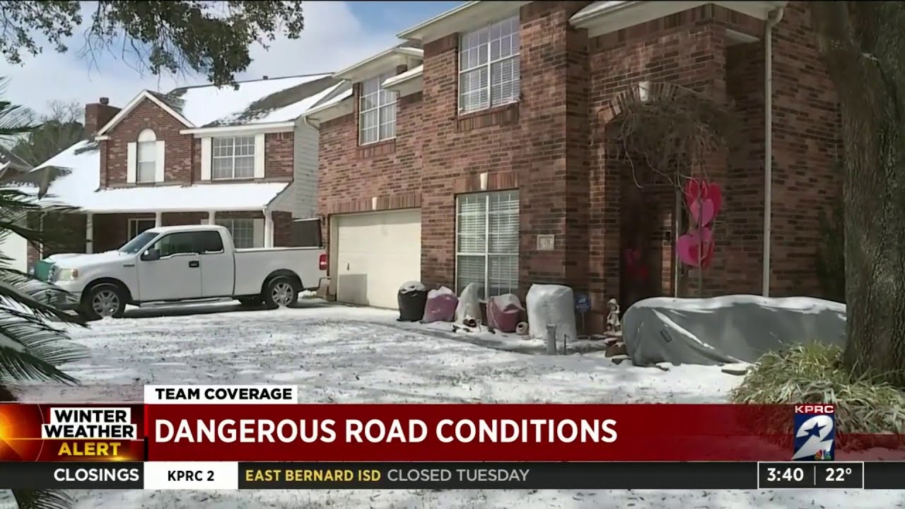 Cypress residents managing through cold weather - YouTube