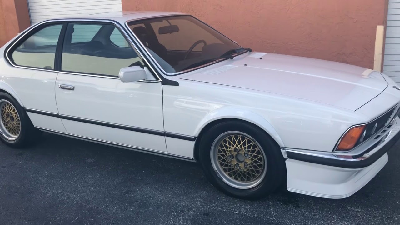 1984 BMW 635csi Euro M6 for sale ( SOLD) - YouTube