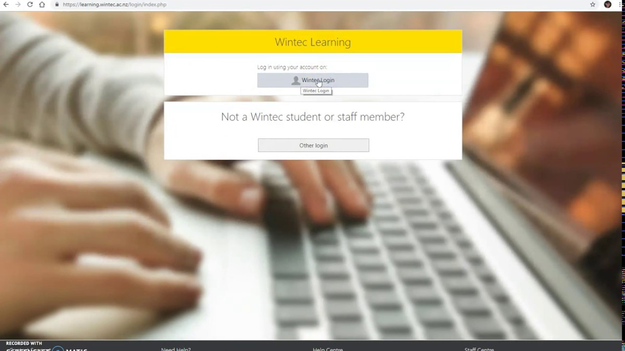 Remote Access To (Wintec) Moodle Site - YouTube