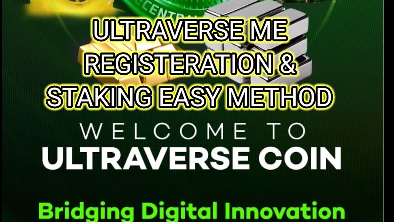 Ultraverse Me Registration & Staking Kaise Kare || Easy Method || UNITY ...