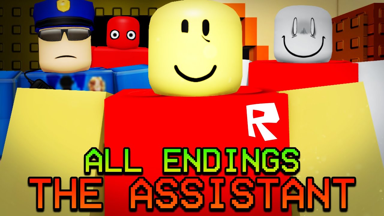 The Assistant - ALL ENDINGS [Full Walkthrough] - Roblox - YouTube