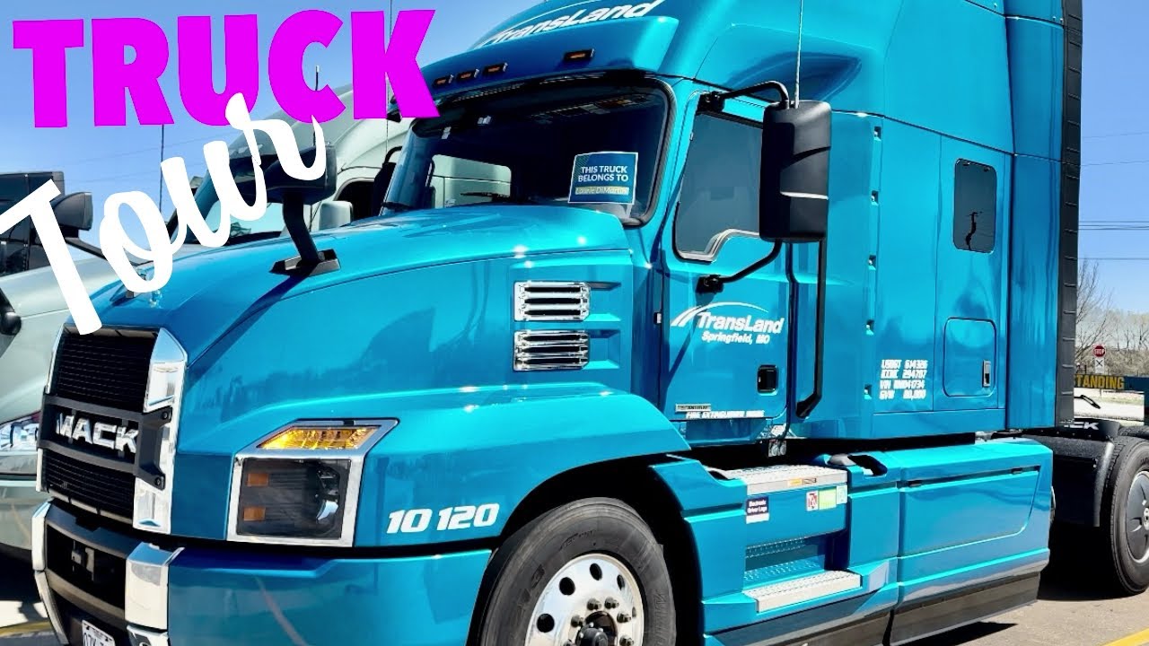 2024 MACK ANTHEM TRUCK TOUR🚛 (FULL TRUCK TOUR) - YouTube