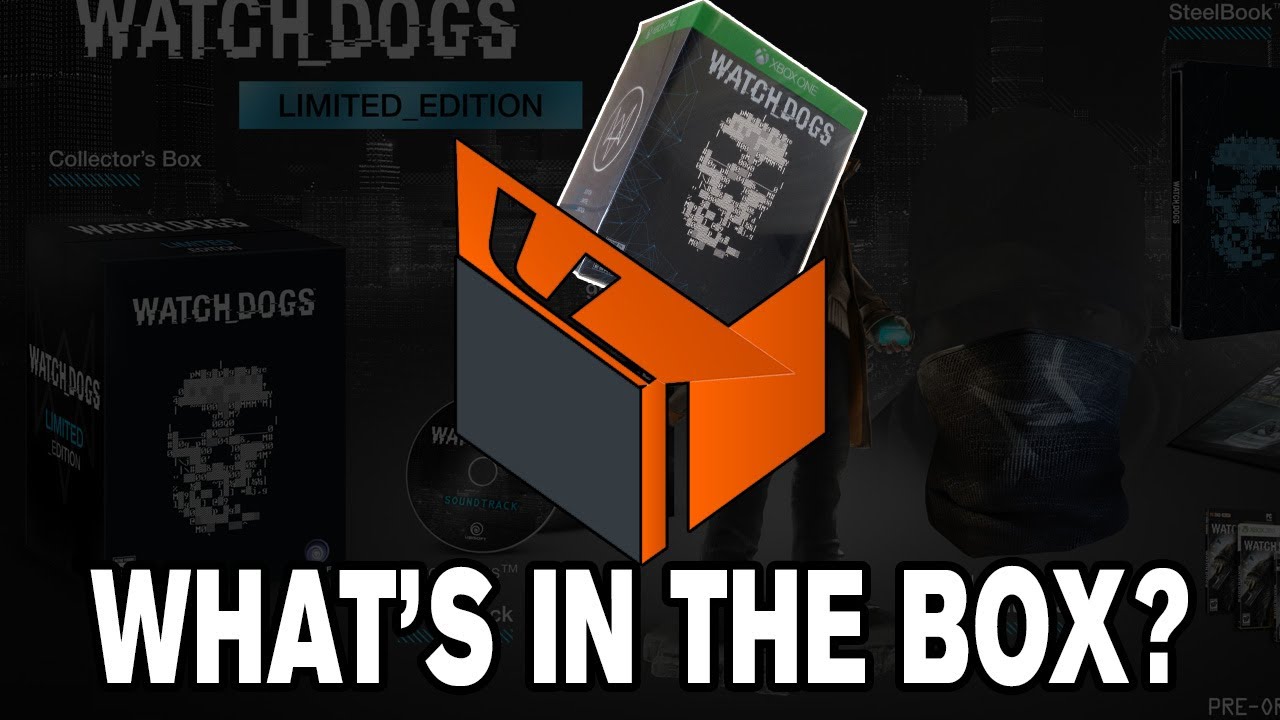 Watch Dogs Limited Edition Unboxing [What's In The Box?] - YouTube