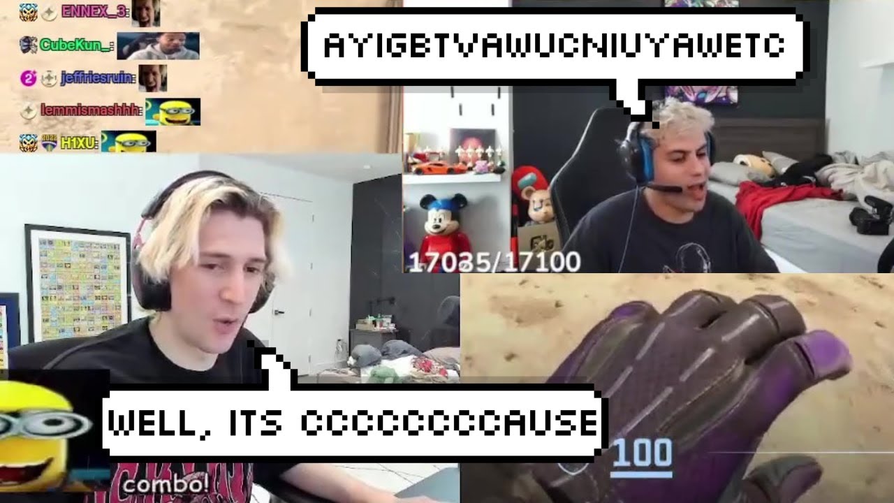 StableRonaldo Cooks xQc for Stuttering Nonstop - YouTube