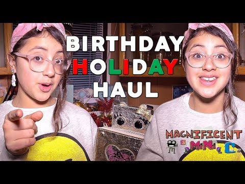 Birthday Holiday Haul - 2017